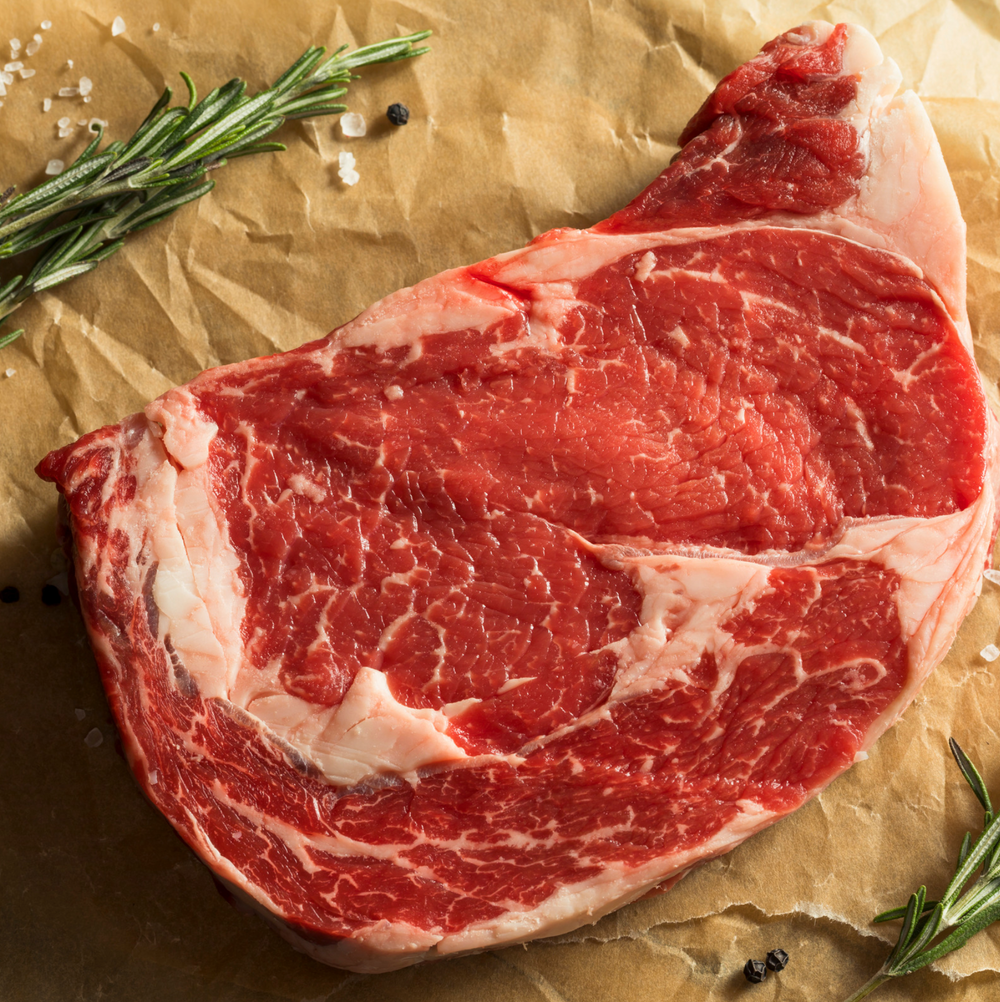 Svensk entrecôte klass 1 - marmorerad och välmörad. – Köttbutiken